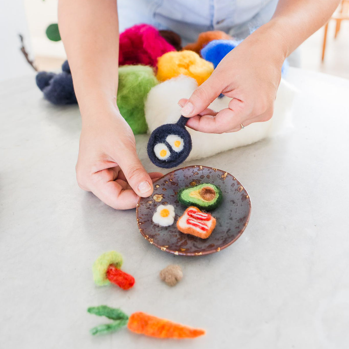 Needle Felting Workshop (Food Edition) – With Autumn